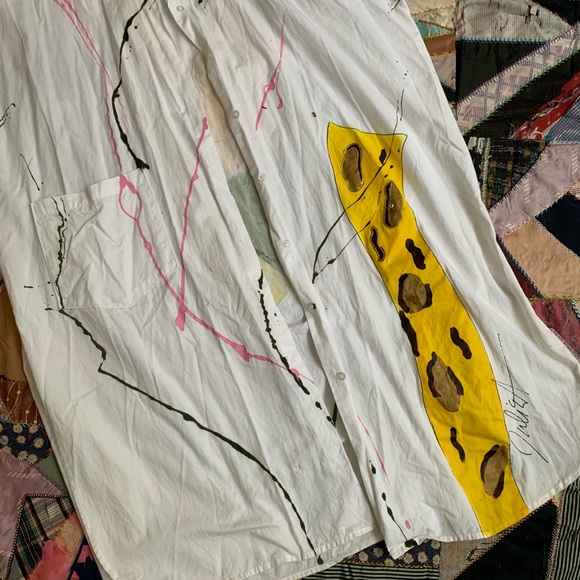 Vintage | Jackets & Coats | Vintage 8s Hand Painted Artist Coat | Poshmark